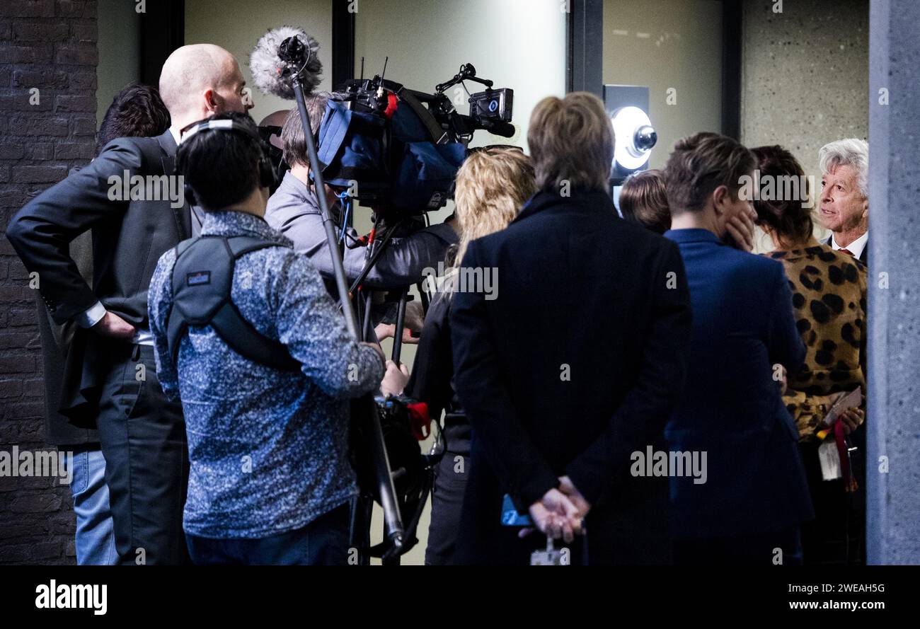 THE HAGUE - Informer Ronald Plasterk after a conversation with the ...
