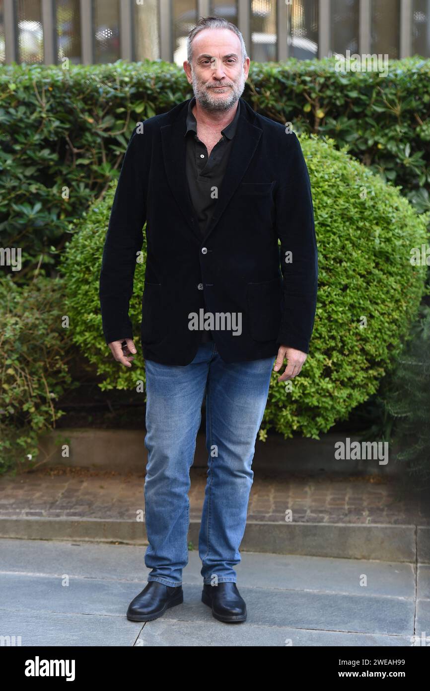 Francesco Biscione during Rai Photocall La lunga notte, in Rome, Italy ...