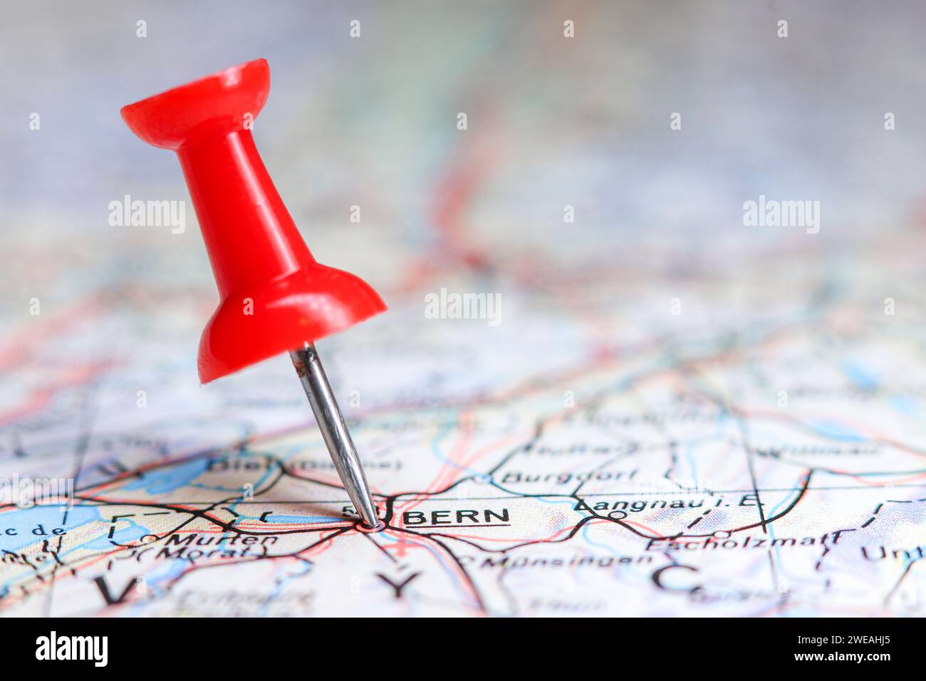 Bern switzerland europe map hi-res stock photography and images - Alamy