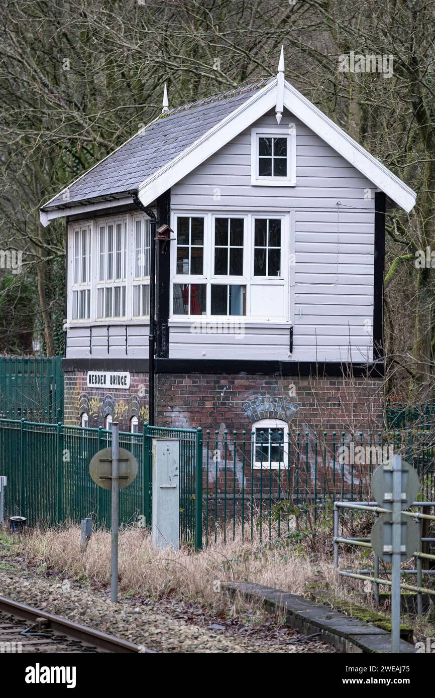 Hebden bridge signal box hi-res stock photography and images - Alamy