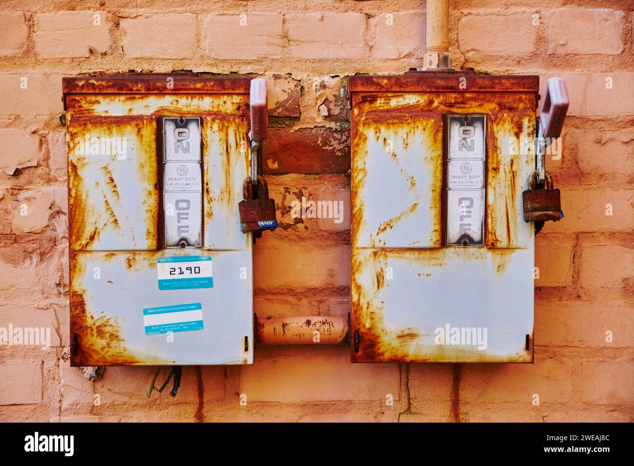 Industrial electrical boxes hi-res stock photography and images - Alamy
