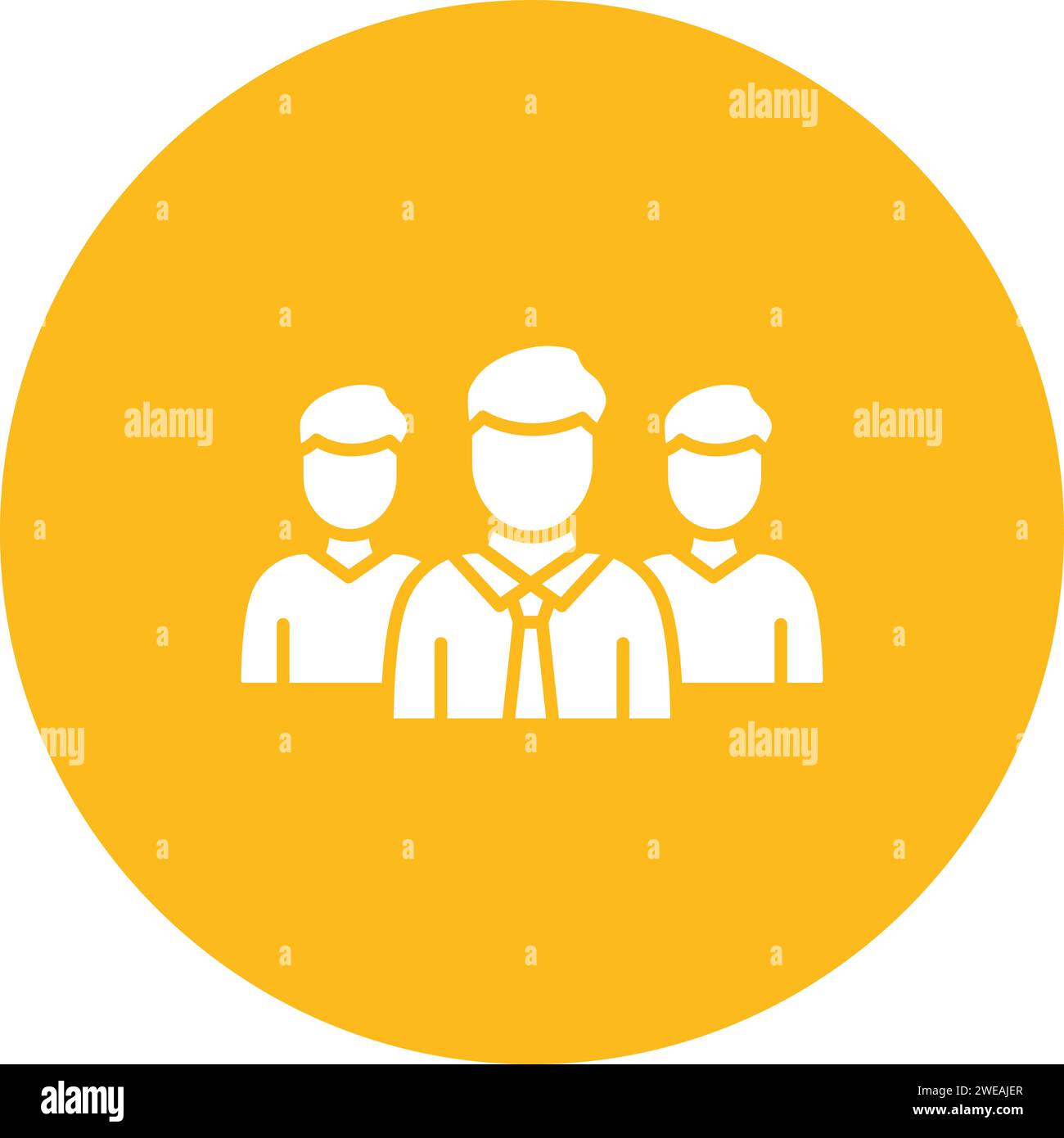 Executive Team icon vector image Stock Vector Image & Art - Alamy