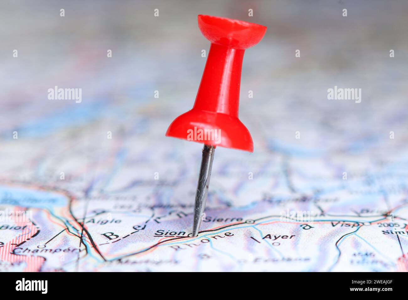 Sion map hi-res stock photography and images - Alamy