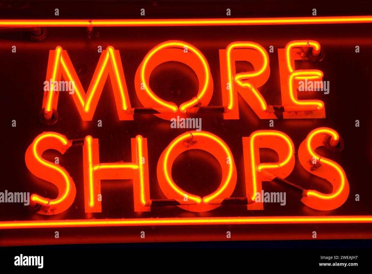 Market neon, Pike Place Market, Seattle, Washington Stock Photo - Alamy