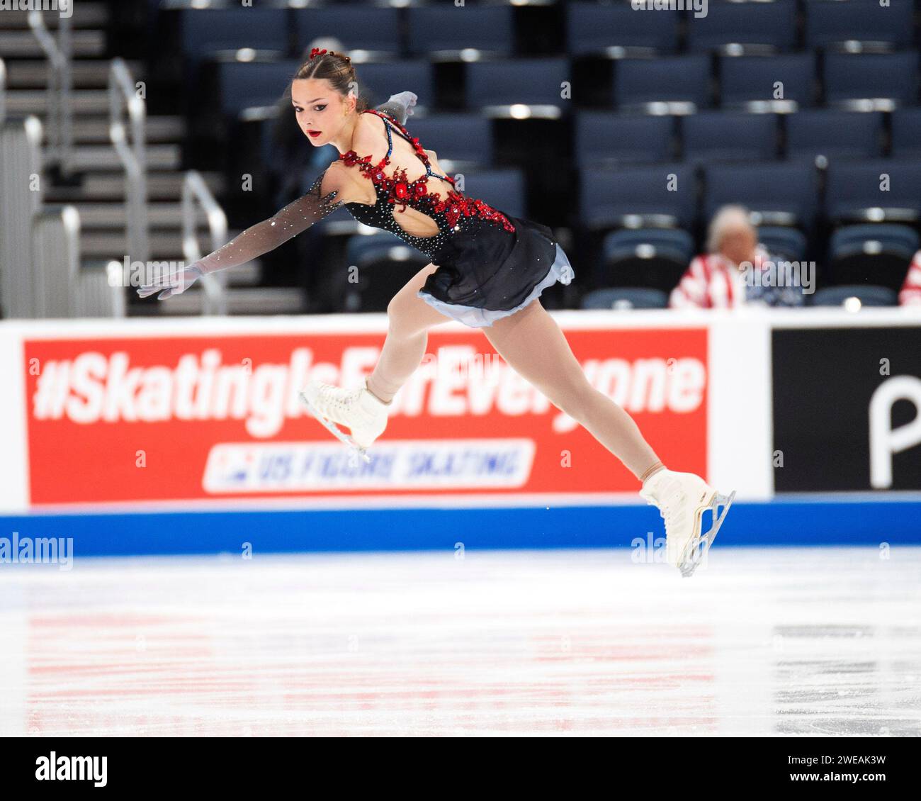 Columbus, Ohio, United States. 24nd January, 2024. Emilia Nemirovsky ...