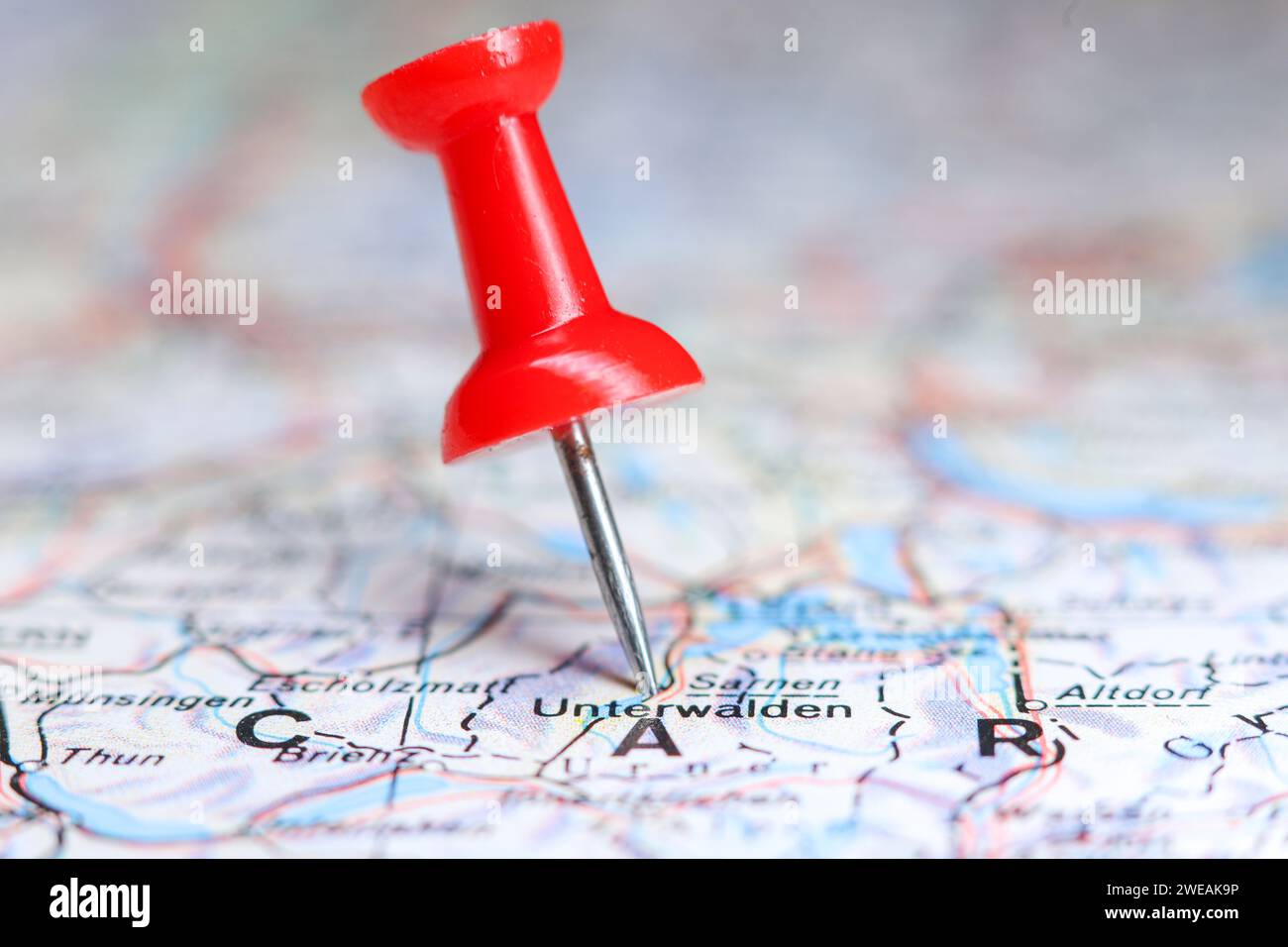 Map of unterwalden hi-res stock photography and images - Alamy