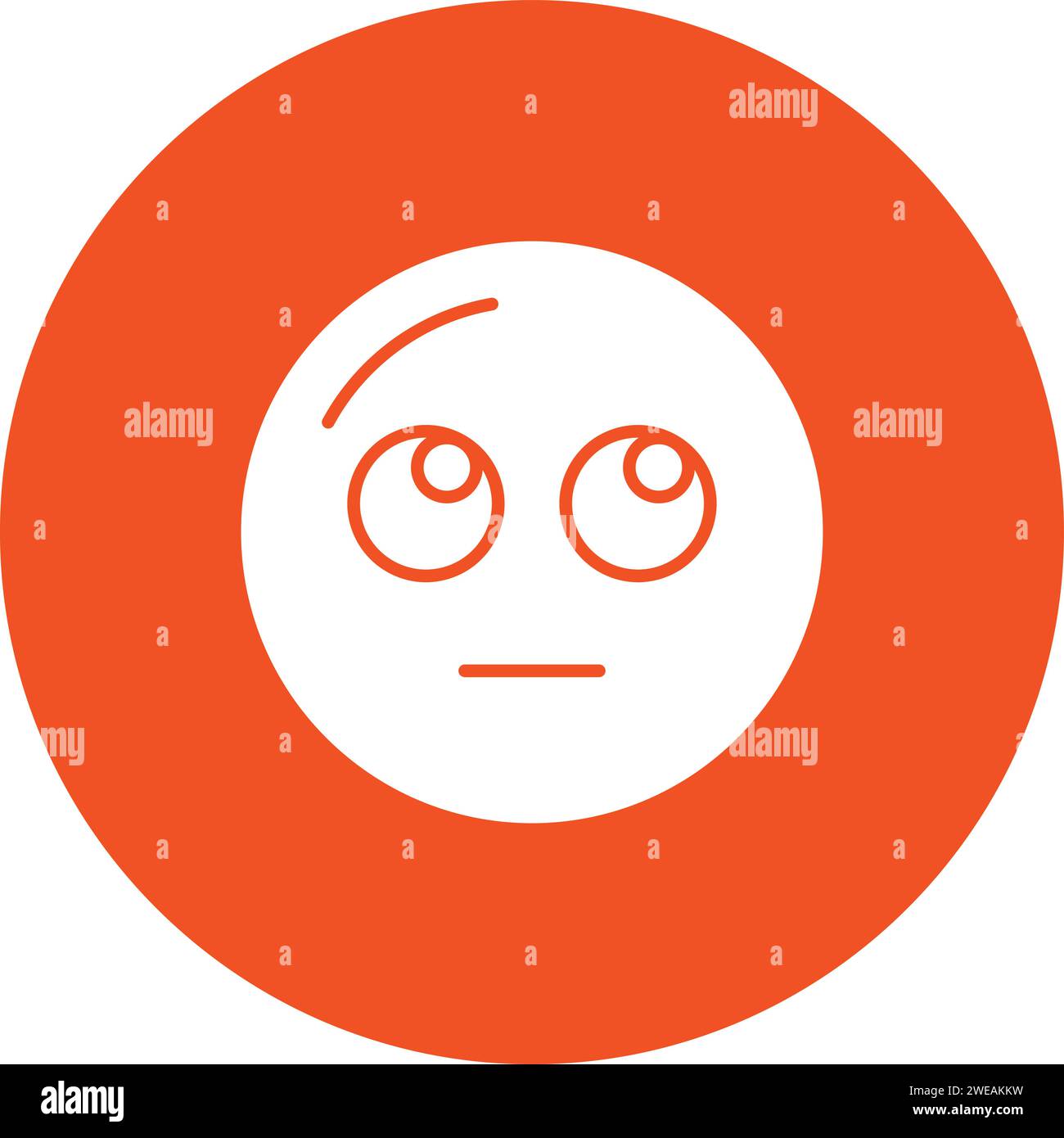 Face With Rolling Eyes Icon Vector Image Stock Vector Image And Art Alamy