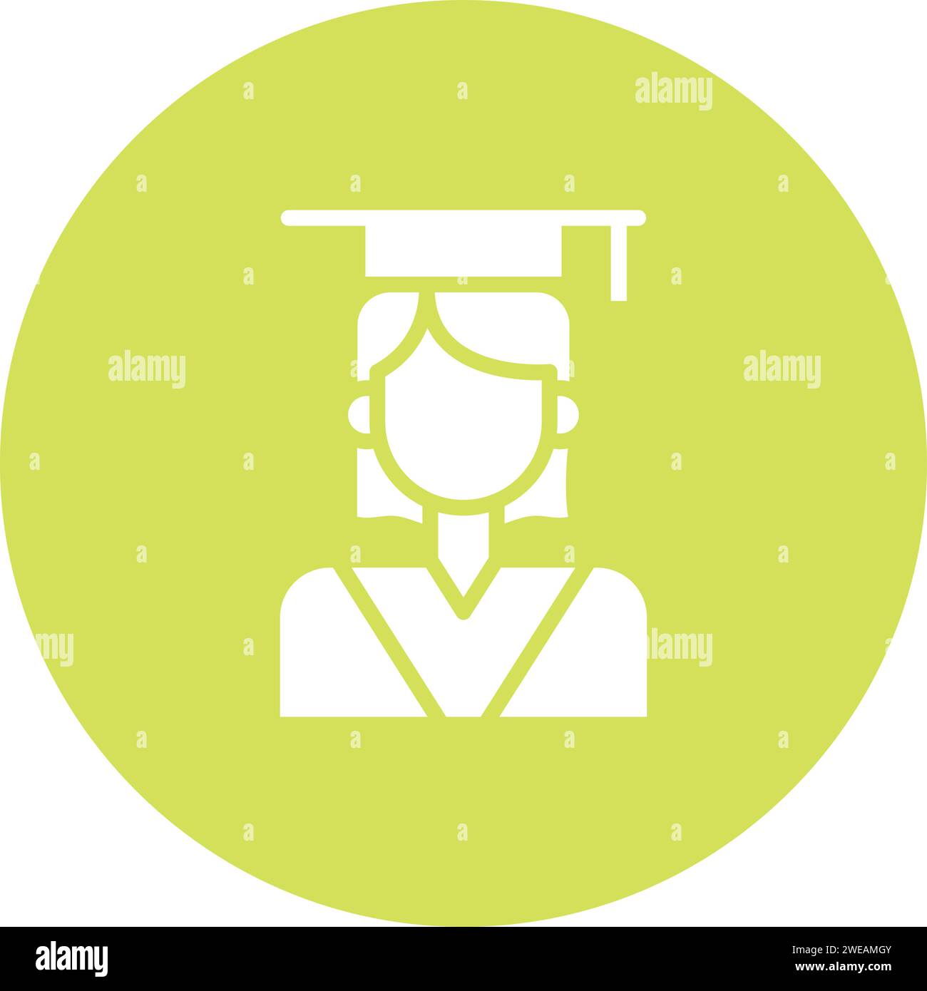 Female graduate students Stock Vector Images - Alamy