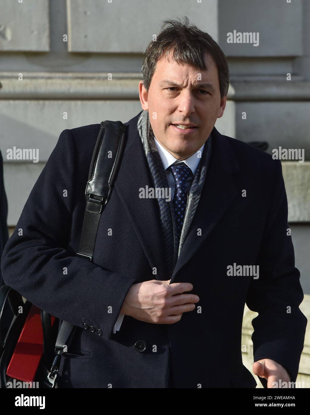 London, England, UK. 24th Jan, 2024. Paymaster General JOHN GLEN ...