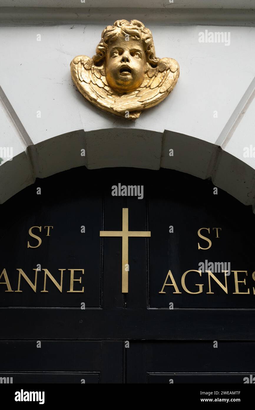 St Anne and St Agnes is a church located at Gresham Street in the City ...