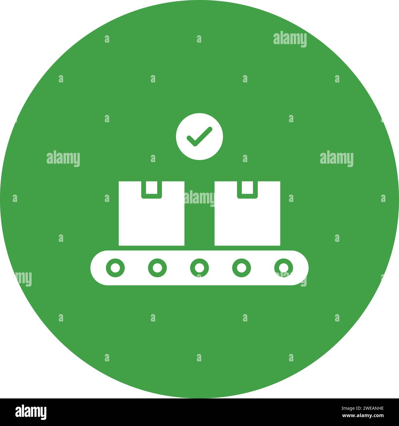 Final Manufacturing icon vector image Stock Vector Image & Art - Alamy