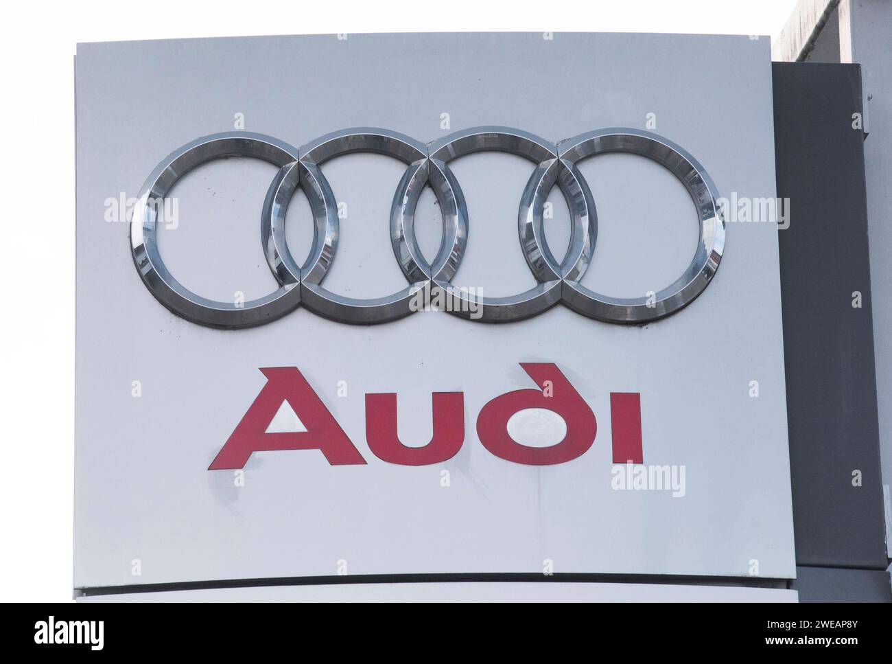 audi as a car brand or automotive brand in transport and mobility audi ...