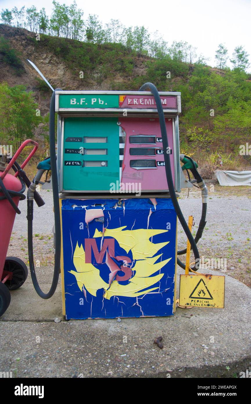 refueling a car with fuel for driving, transport and mobility refueling ...