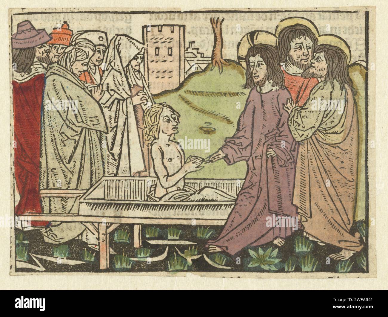 Revival of the son of the widow of Nain, master of Antwerp (i ...