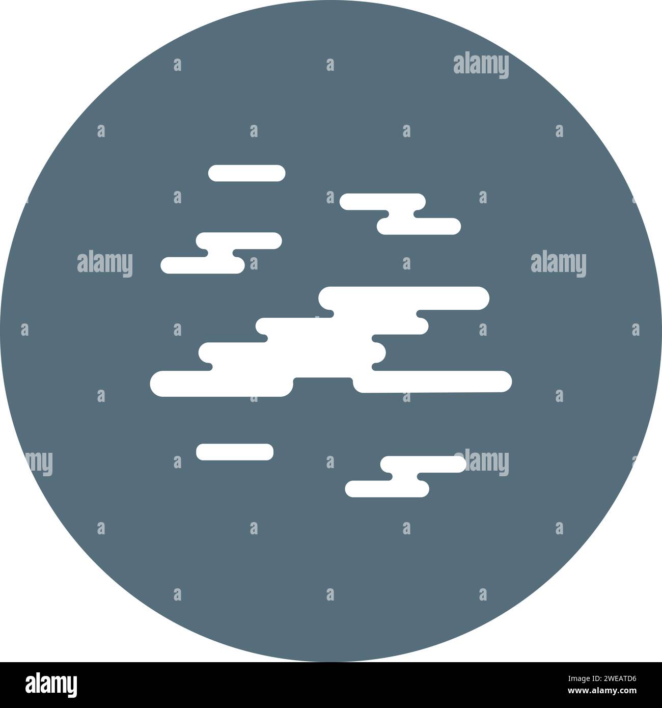 Foggy icon Stock Vector Images - Alamy