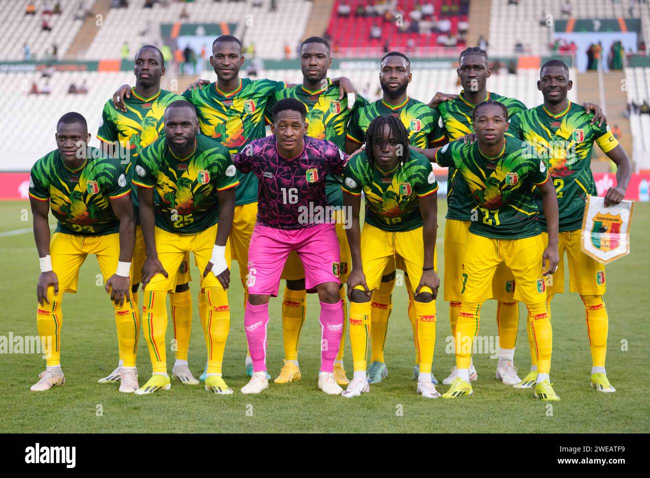 Mali soccer team pose prior to the start of the African Cup of Nations ...