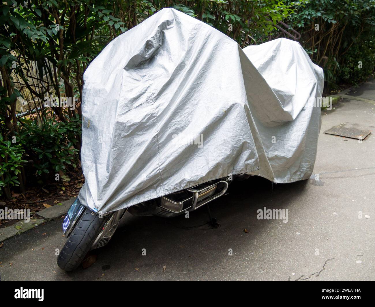 Carport motorcycle hi-res stock photography and images - Alamy
