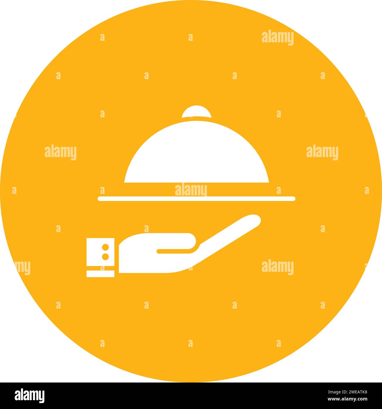 Food cutlery icon outline Stock Vector Images - Alamy