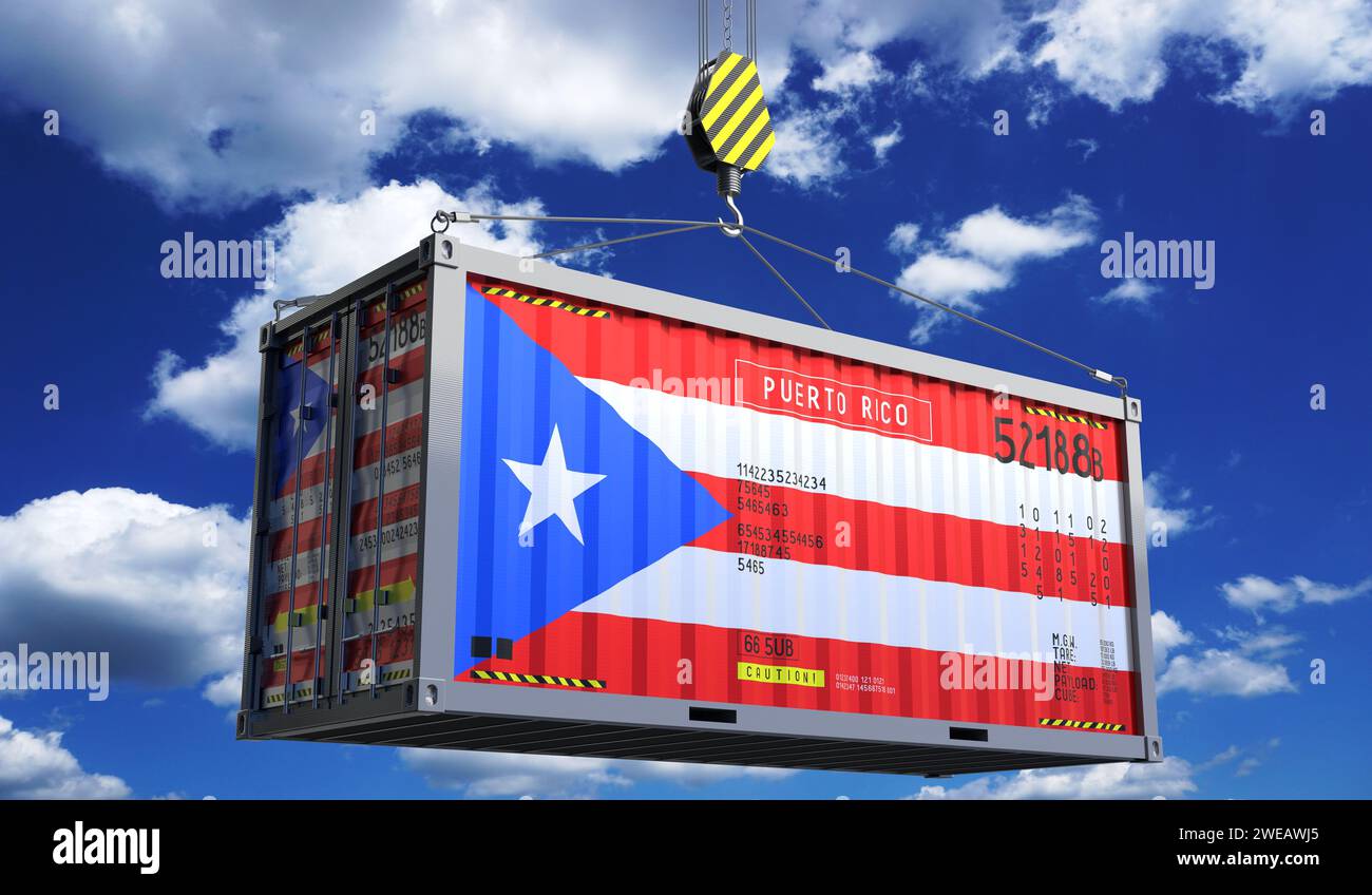 Container port puerto rico hi-res stock photography and images - Alamy