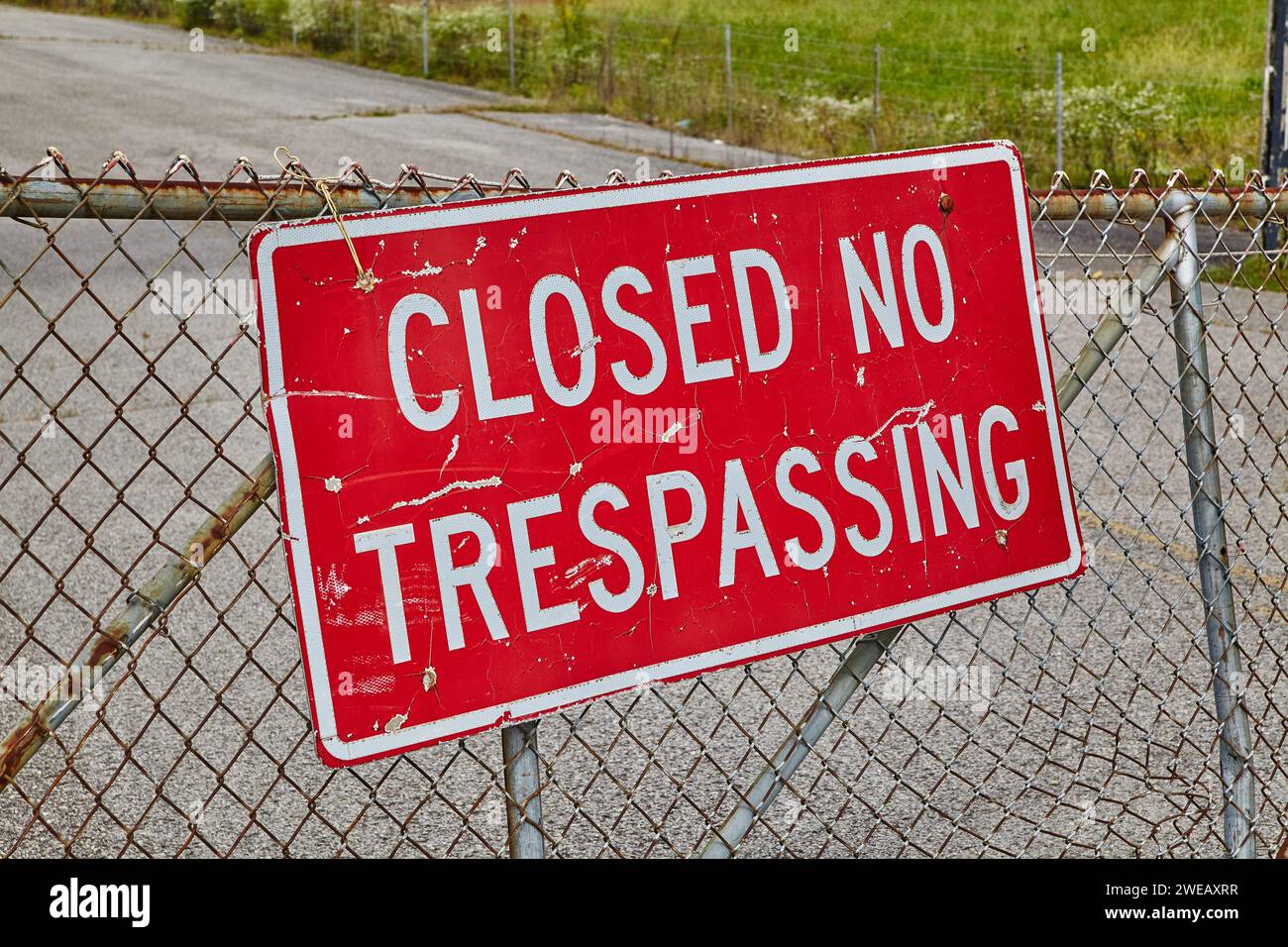 Enforced boundary hi-res stock photography and images - Alamy