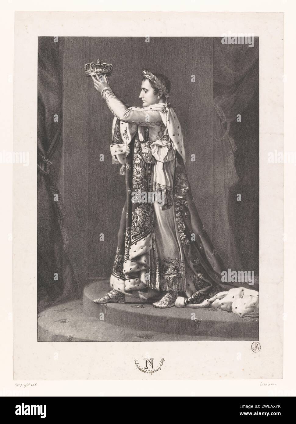 Napoleon Bonaparte with the Keizerskroon in your hands, Anonymous ...