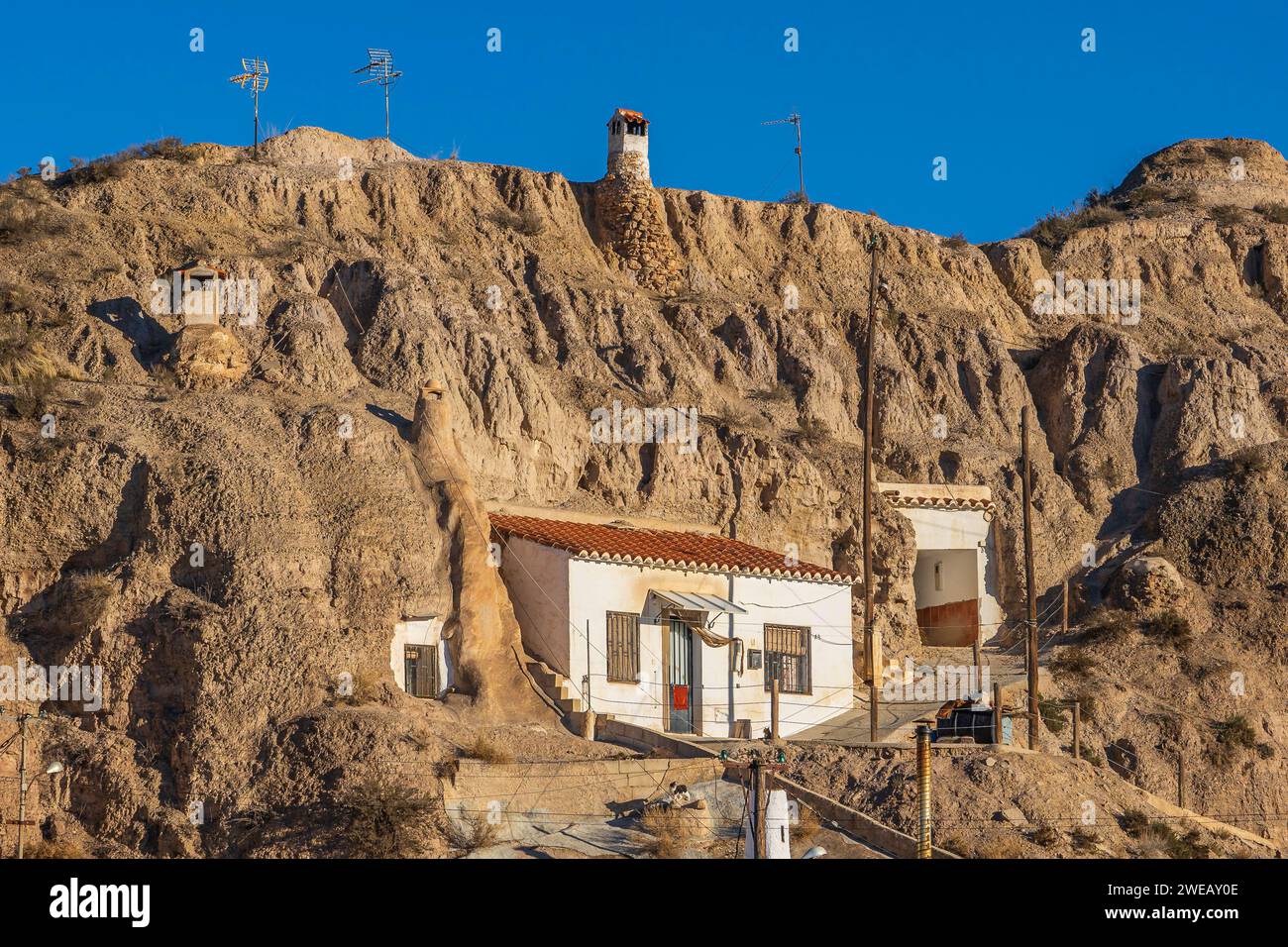 Cave houses in spain hi-res stock photography and images - Alamy