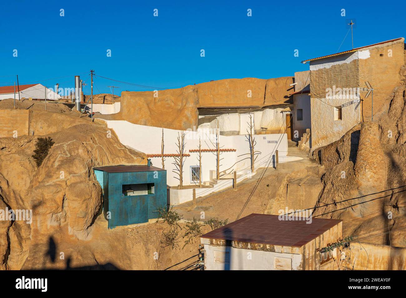 Cave houses in spain hi-res stock photography and images - Alamy