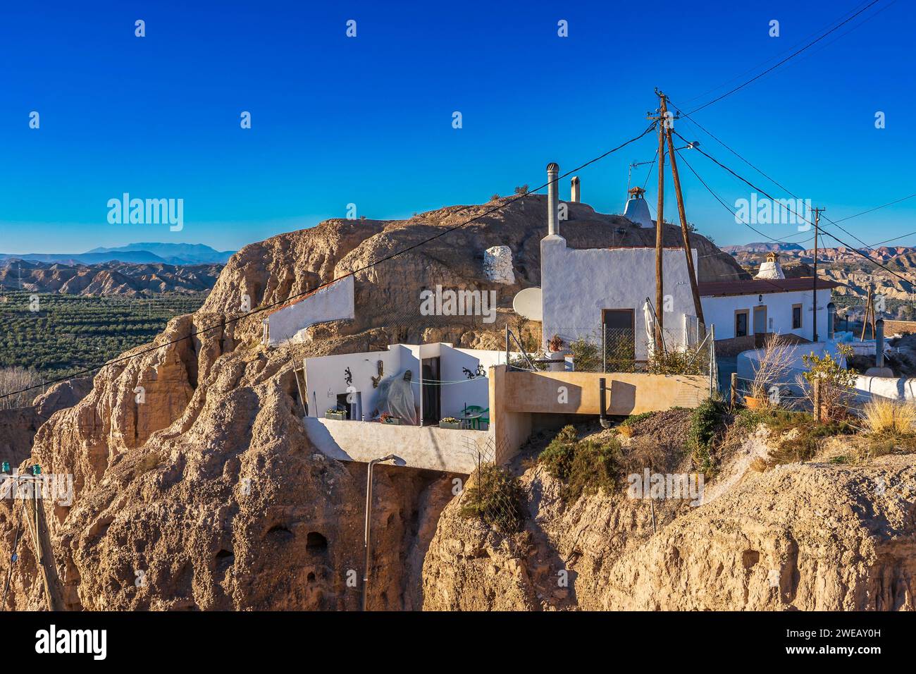 Cave houses in spain hi-res stock photography and images - Alamy