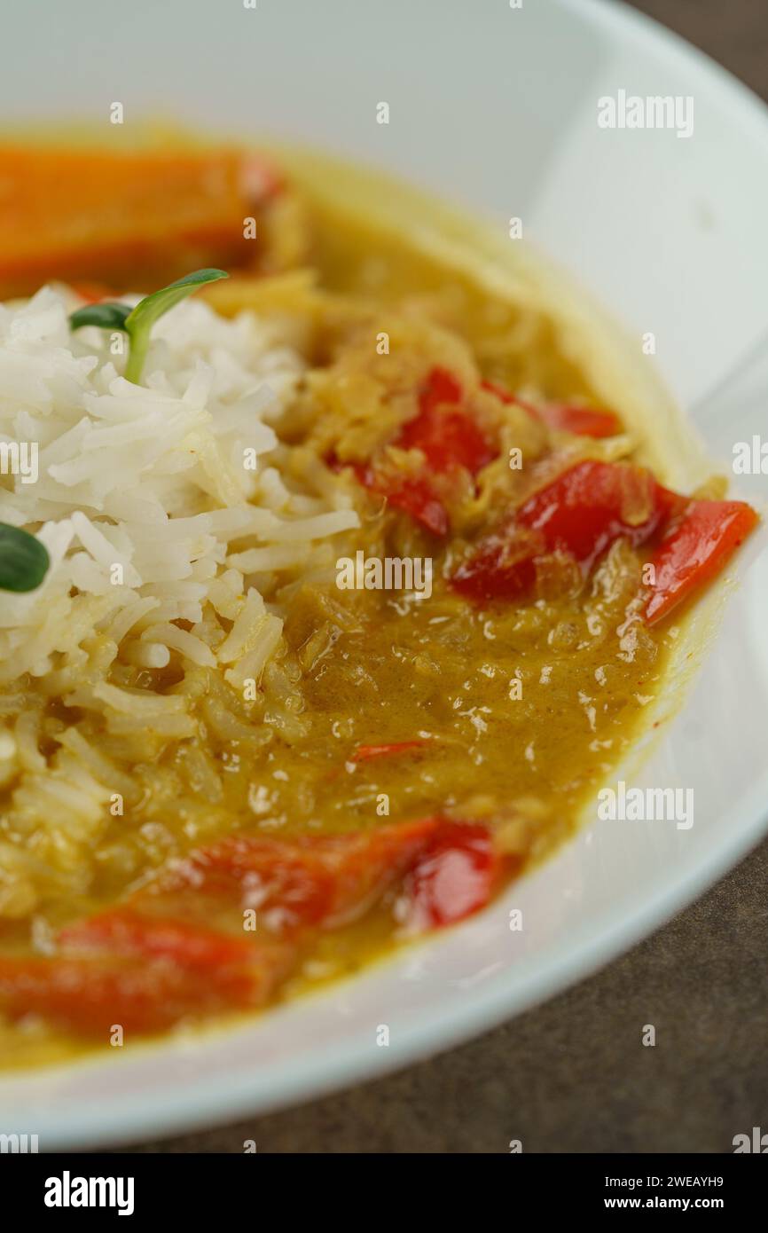 elegant fancy healthy vegan gluten-free food Stock Photo - Alamy