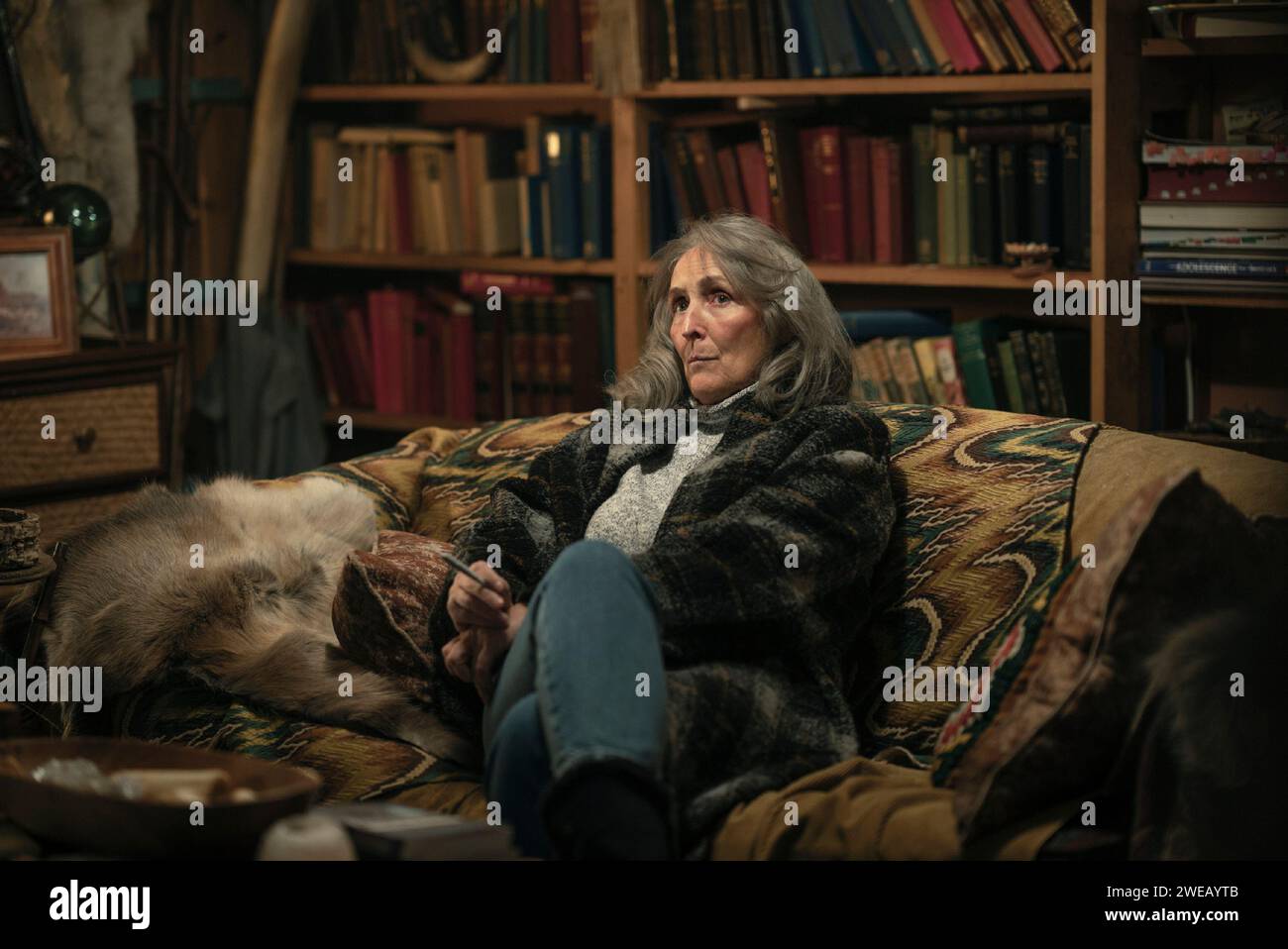 Fiona Shaw (Rose Aguineau), "True Detective: Night Country" (2024 ...