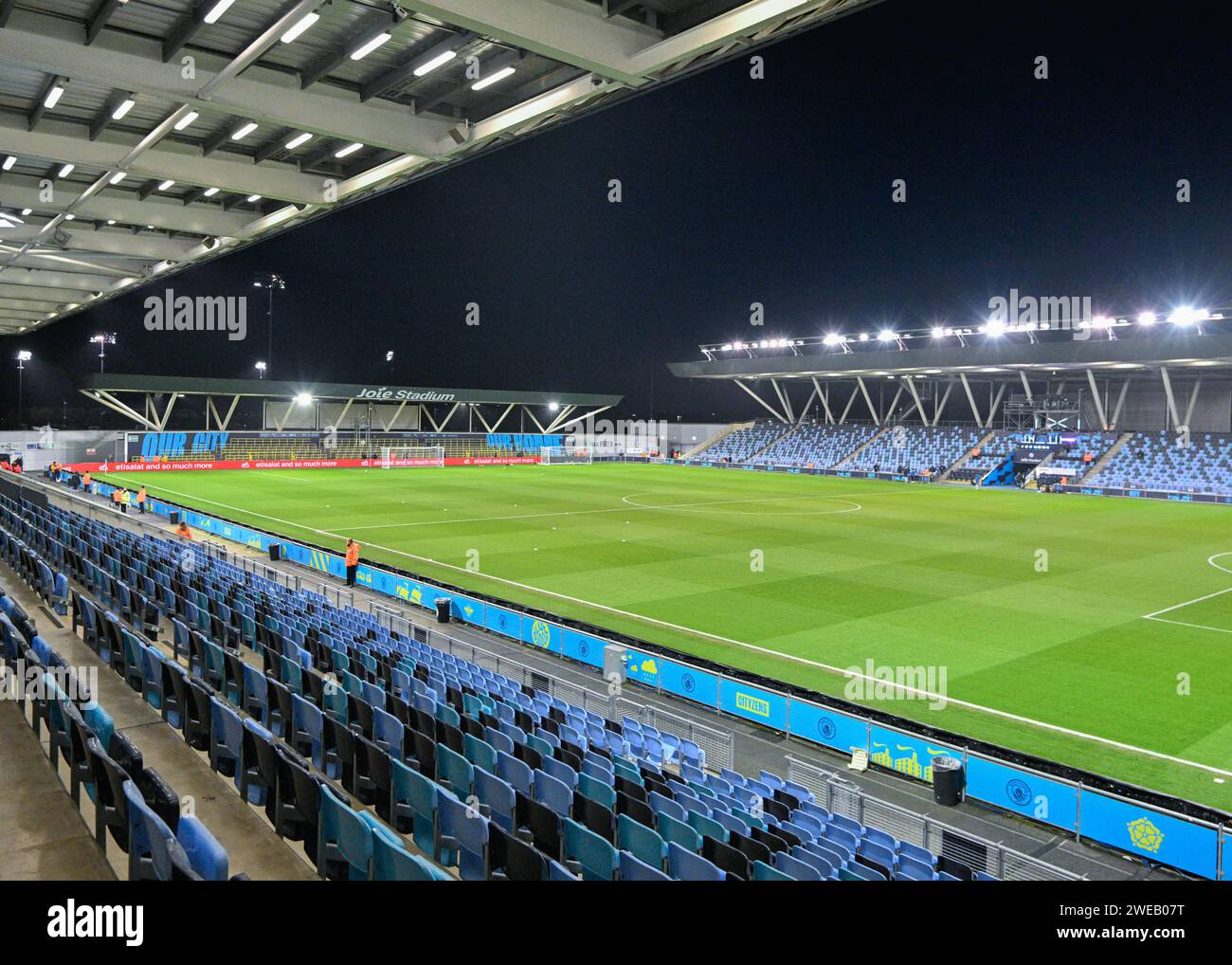 A general view of the Joie Stadium ahead of the match, during the FA ...