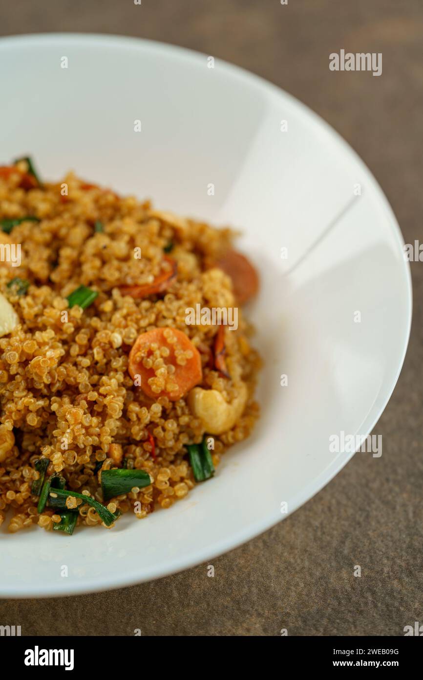elegant fancy healthy vegan gluten-free food Stock Photo - Alamy