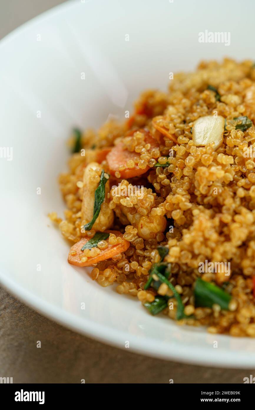 elegant fancy healthy vegan gluten-free food Stock Photo - Alamy