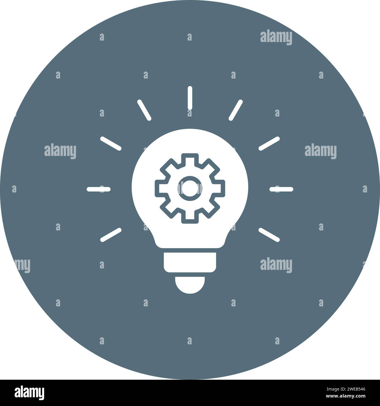 Innovative Idea icon vector image Stock Vector Image & Art - Alamy