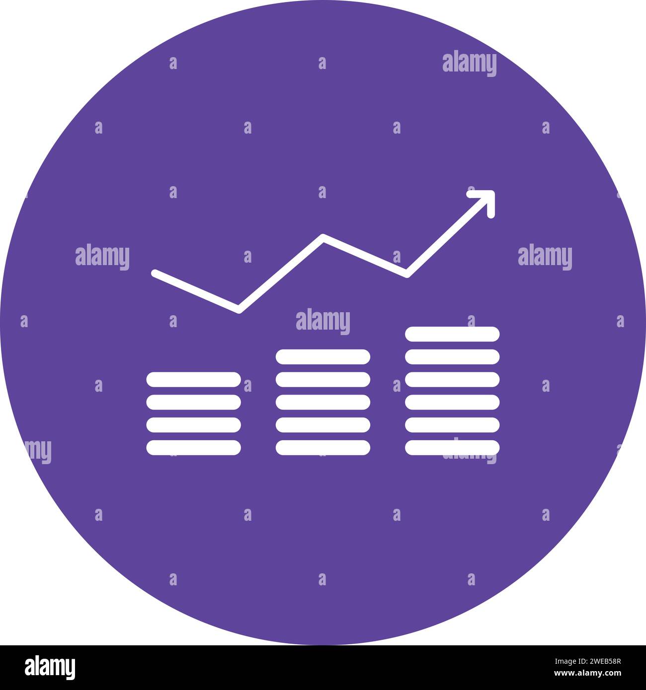 Inflation icon vector image Stock Vector Image & Art - Alamy