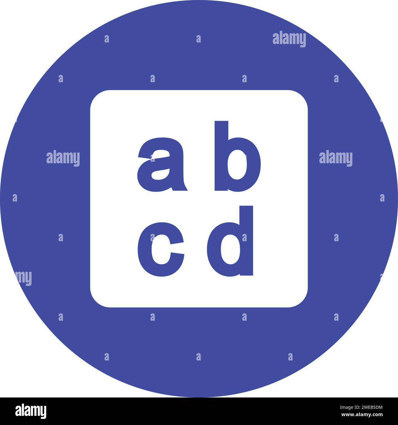Input Latin Lowercase icon vector image Stock Vector Image & Art - Alamy