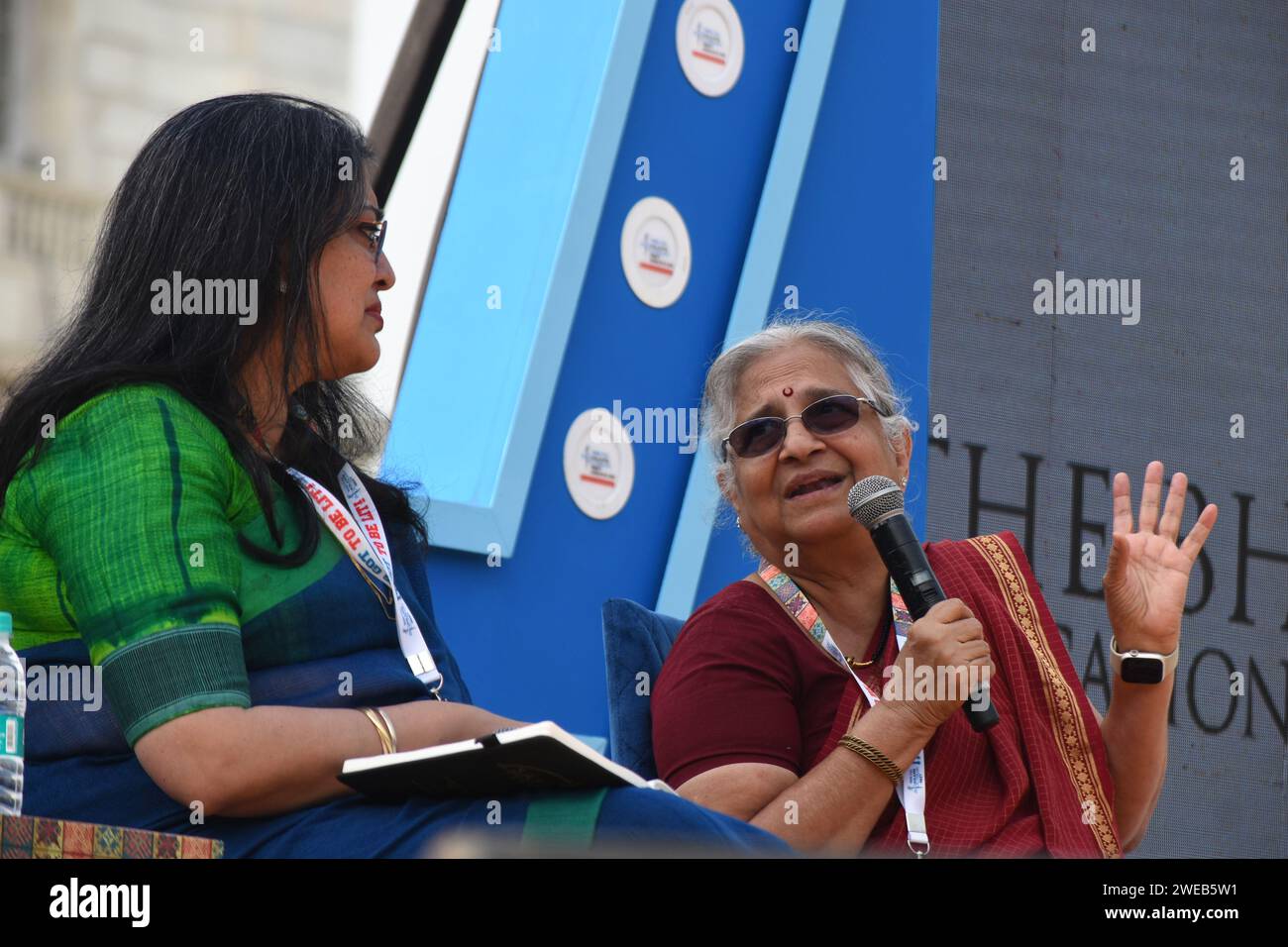 Kolkata, India. 23rd Jan, 2024. Eminent Writer and 2023 Padma Bhushan ...