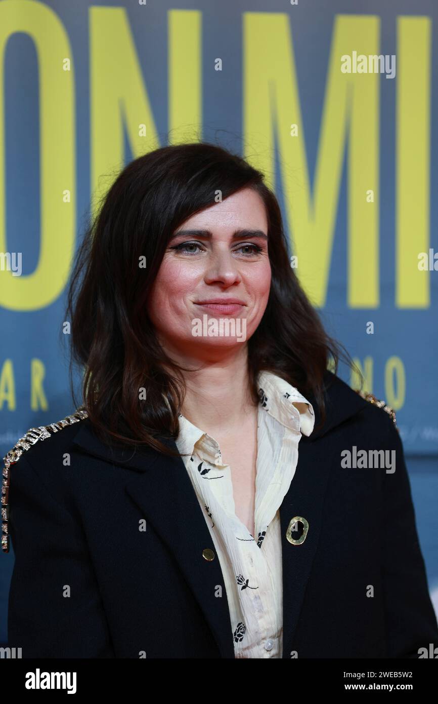 Berlin, Germany. 23rd Jan, 2024. Berlin: World premiere of "Eine ...