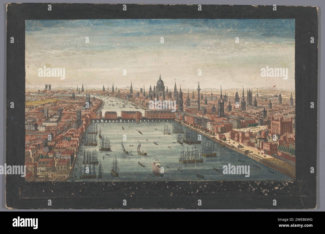 View of the city of London, Robert Sayer, After Thomas Bowles (II ...