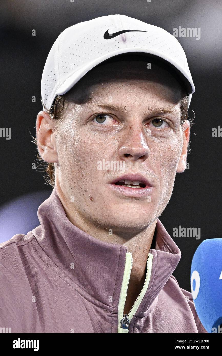 Jannik sinner 2024 hi-res stock photography and images - Alamy