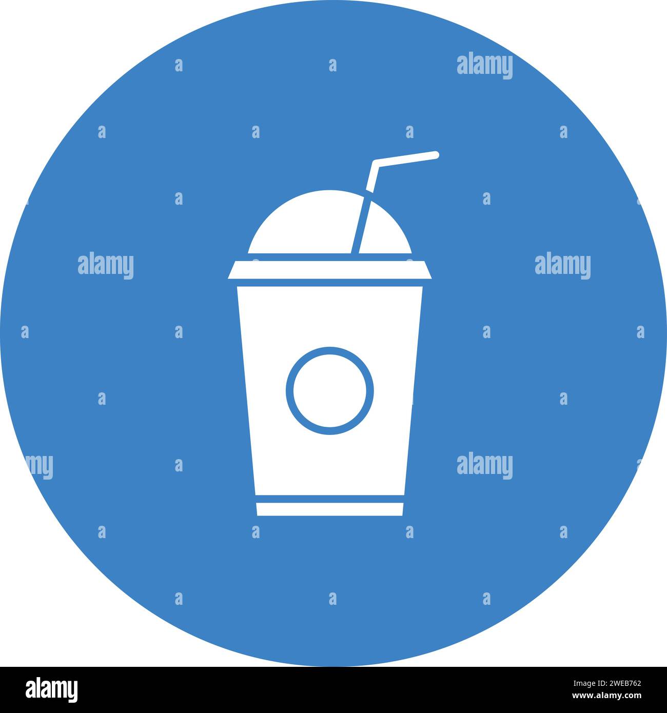 Smoothie cup icon outline hi-res stock photography and images - Alamy