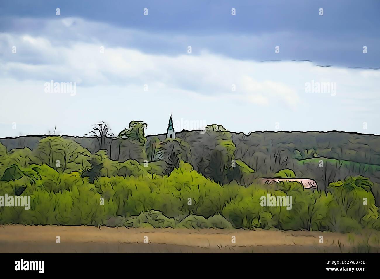 Richter Safari Park in Hungary Stock Photo - Alamy