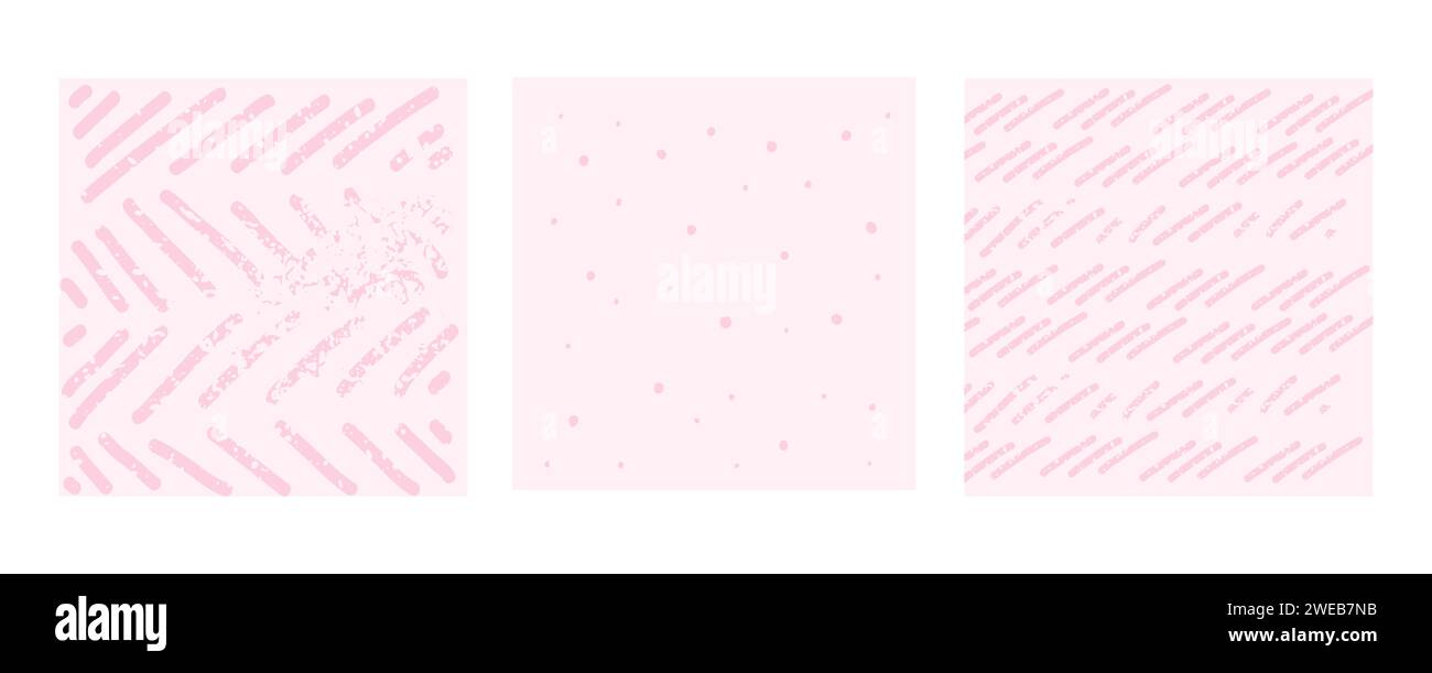 Simple Geometric Hand Drawn Irregular Patterns. Dark navy Doodle ...