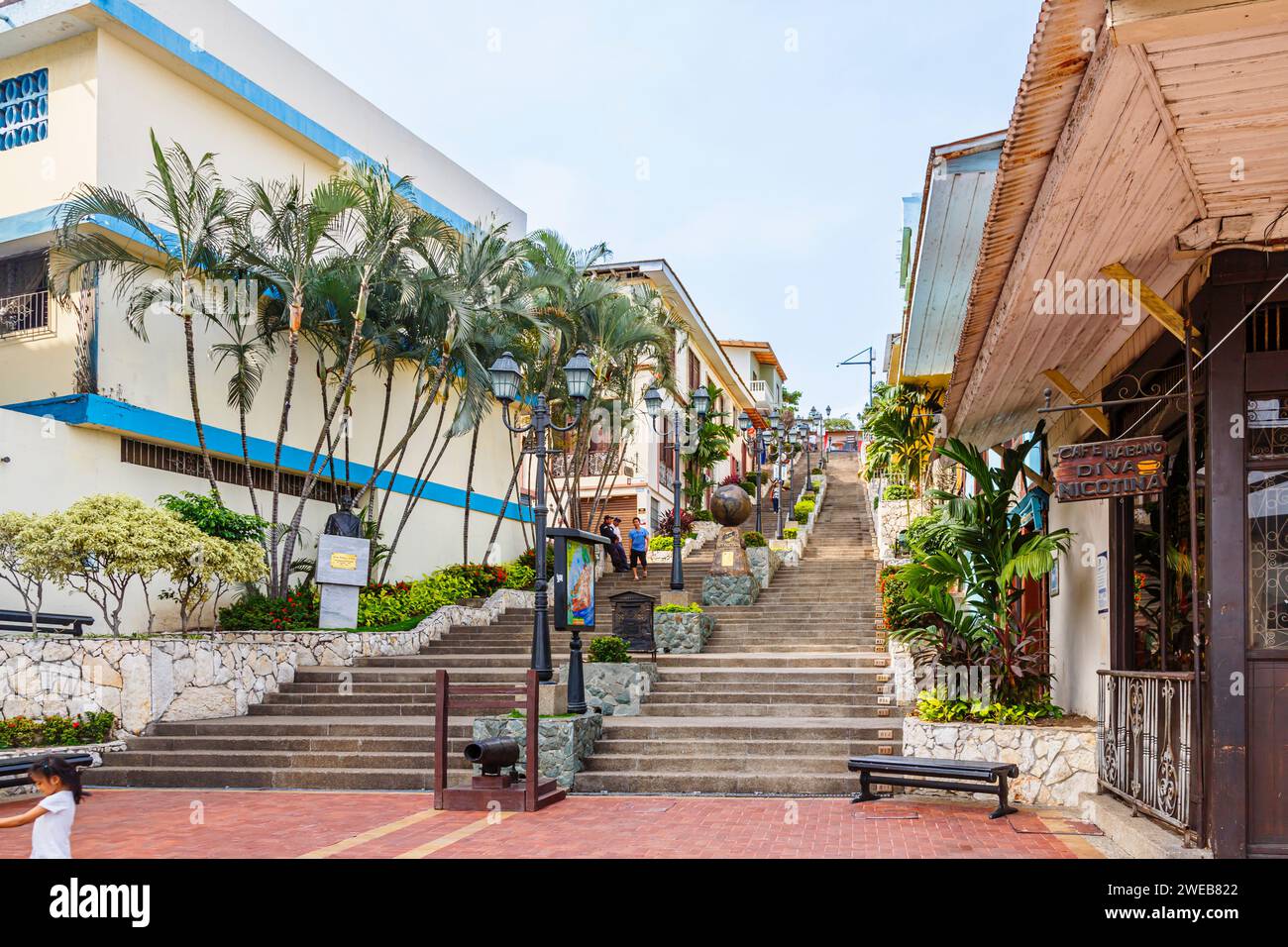 The Cerro Santa Ana (Santa Ana Hill) in the Barrio Las Penas ...