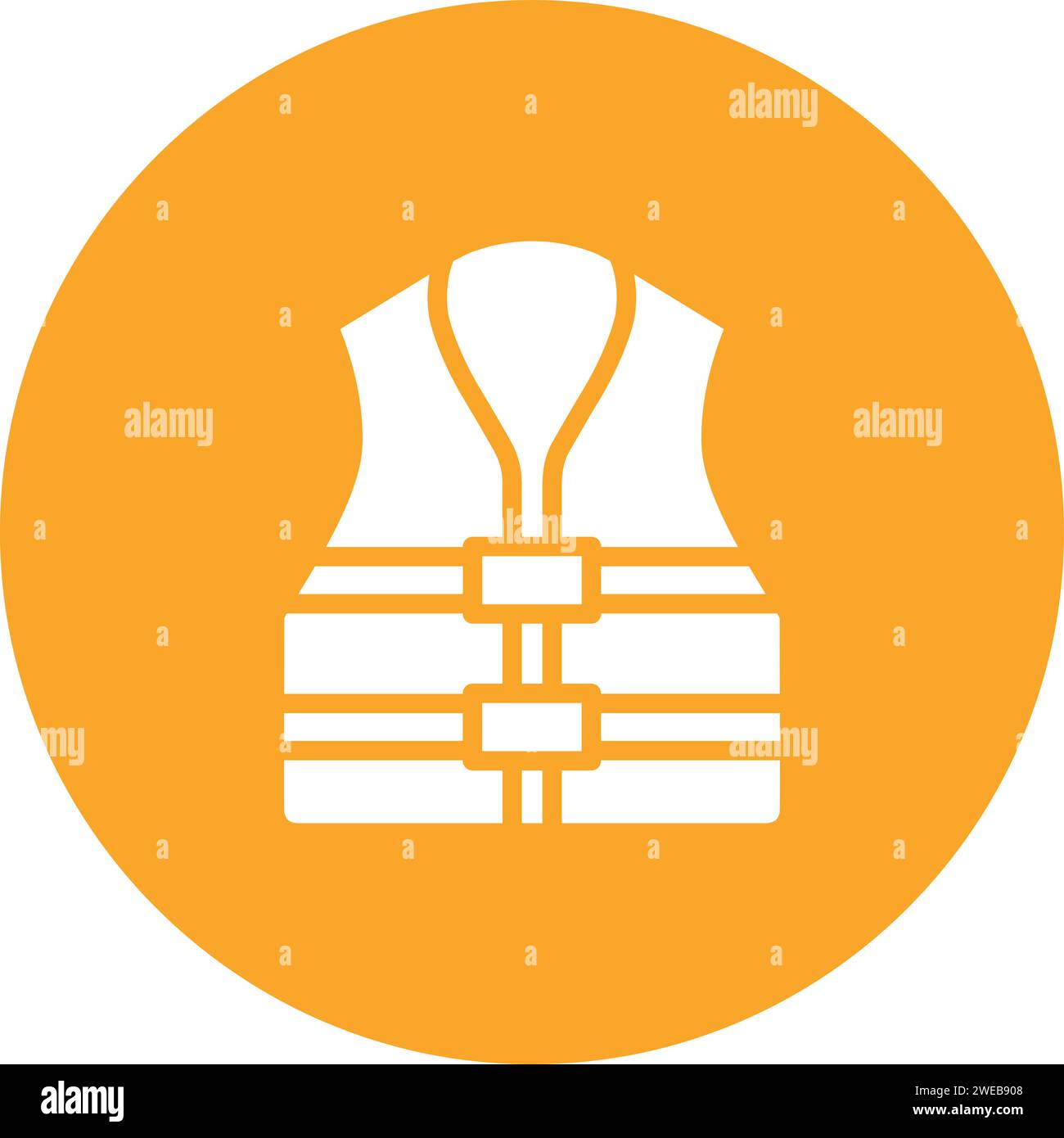 Life Jacket icon vector image. Suitable for mobile application web ...