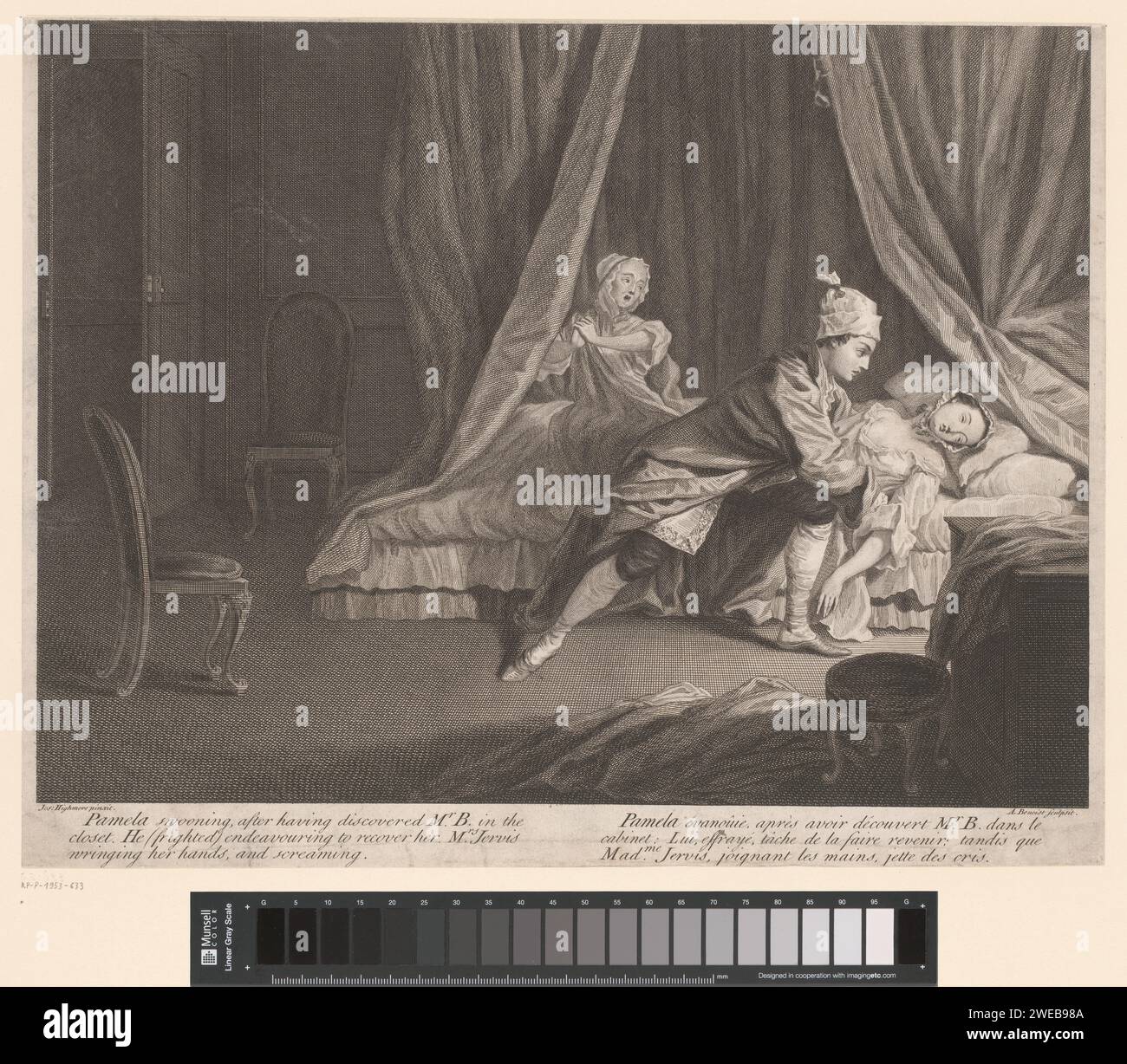 Pamela loses consciousness in the discovery of a hidden man in her ...