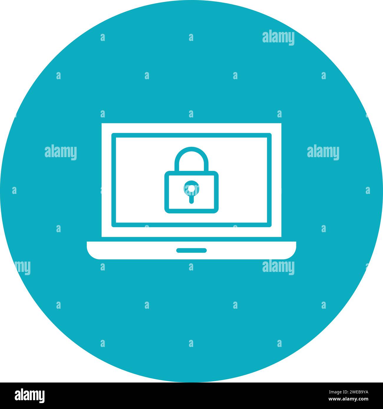 Security lock locked icon hi-res stock photography and images - Alamy