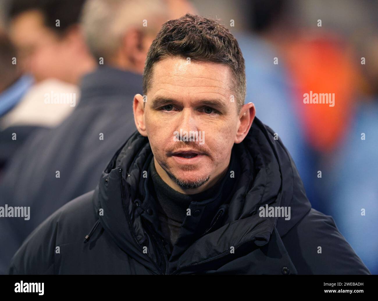 Manchester United manager Marc Skinner ahead of the FA Women's ...