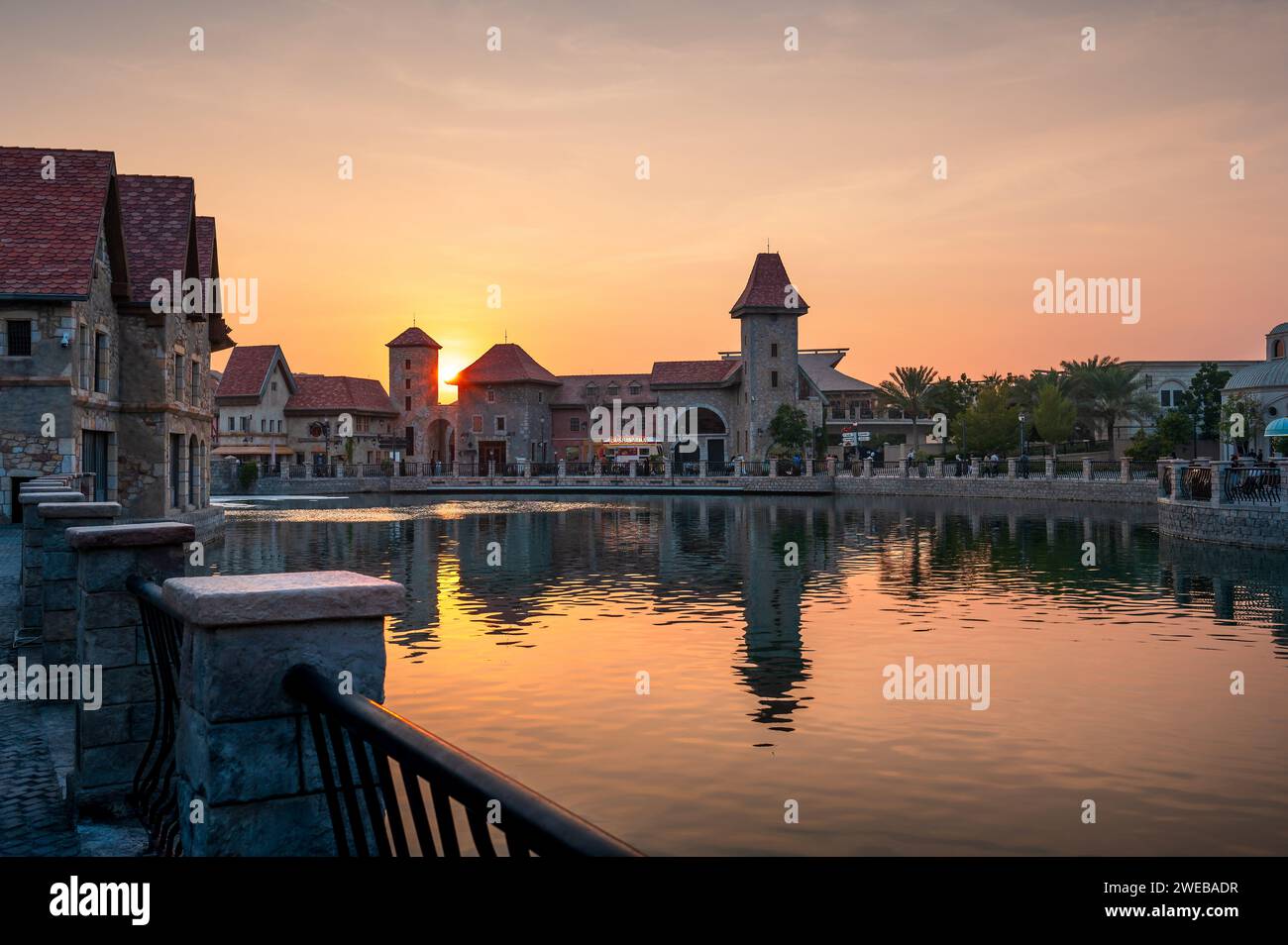 Dubai, United Arab Emirates - December 3, 2023: French-inspired ...