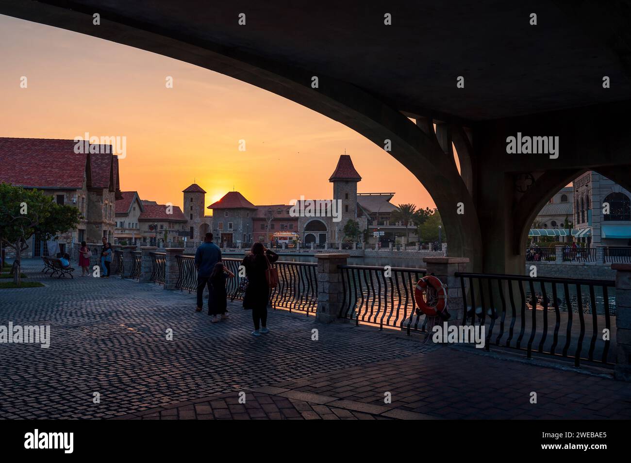 Dubai, United Arab Emirates - December 3, 2023: French-inspired ...